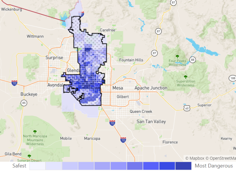 Phoenix crime rate, stats & safest neighborhoods: 2025 insights
